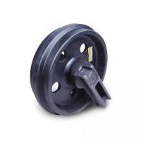 China JUYULONG Idler Wheel Chassis Guide Tensioner for Kobelco SK55/60/70/75/100/140/250 Excavators Construction Machinery Parts for sale