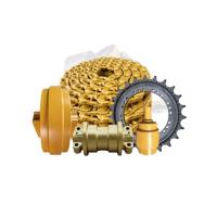China JUYULONG Idler Wheel Chassis Guide Tensioner for Kobelco SK55/60/70/75/100/140/250 Excavators Construction Machinery Parts for sale