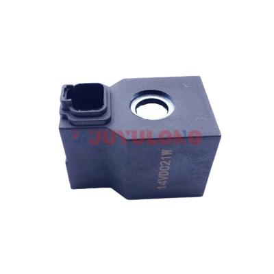 China JUYULONG for R210 215 225 275 305 335-7-9 pilot Safety Lock Solenoid Valve Coil Excavator 3-Month Warranty Made in China for sale