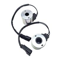 China JUYULONG 24V Hydraulic Pilot Lock Solenoid Valve Coil with Wire for XGMA XG815/821/822/823/825 Excavator Parts Engineering Parts for sale