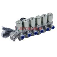 China JUYULONG Pilot Safety Lock Rotary Solenoid Valve Group for Komatsu PC130 200 240 300-6-8 Excavator Construction Machinery Parts for sale
