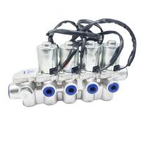 China JUYULONG for PC200-6 2066051102 Excavator S6D102 Valve Assy Solenoid Valve Group 206-60-51102 for Guangdong Origin 3-Month for sale