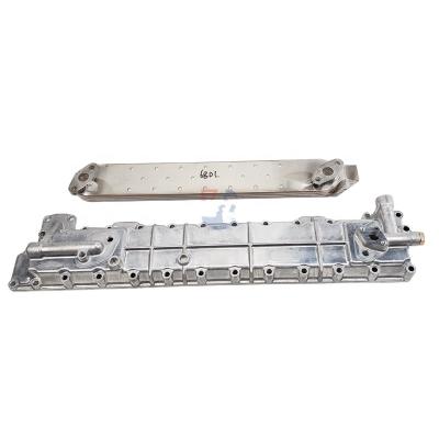 China JUYULONG High Quality Excavator Accessories 6BD1 Oil Cooler Core for Isuzu diesel Excavator Tractor Truck Engine Parts for sale