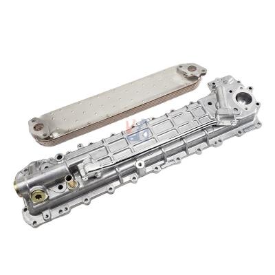 China JUYULONG Hot Sale EXcavator Accessories 6HK1 Oil Cooler Cover for Isuzu ZX31 Excavator Engine Parts Construction Machinery Parts for sale