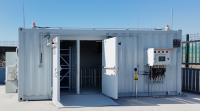 China EN60079 Hazardous Material Storage Containers Q235B Walk In Container for sale