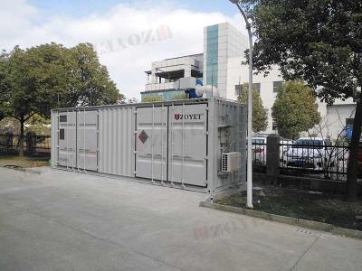 China Explosion proof Outdoor Gas Cylinder Storage Container with Corrosion Resistant Q235B/SPHC Material and Customizable Capacity for sale