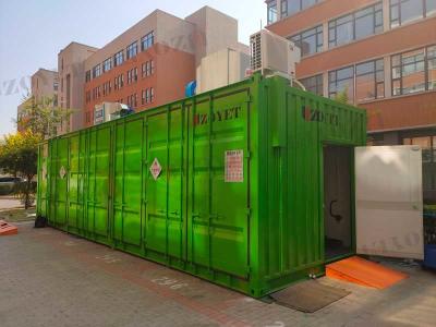 China Lightweight Waterproof Anti-corrosion Outdoor Gas Cylinder Storage Container for Construction for sale