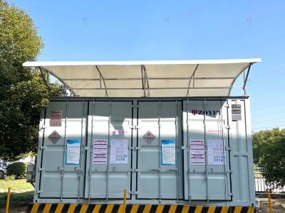 China Customized Capacity Outdoor Battery Charging Container With Fire Resistant Construction And Intelligent Temperature Regulation for sale