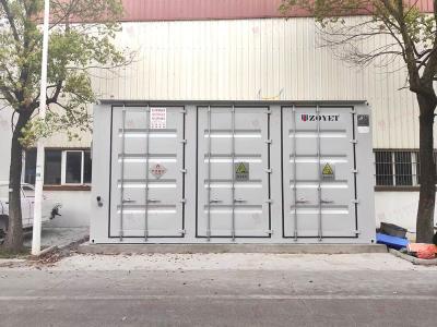 China 40ft Outdoor Battery Charging Container With Intelligent Charging Real-Time Env Monitoring For Fleet Battery Management for sale