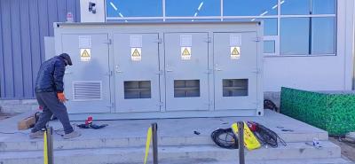 China Customized Fireproof Battery Storage Container With Climate Controlled Energy Storage System for sale