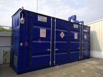 China Portable Relocatable Outdoor Gas Cylinder Storage Container with Intelligent Monitoring System and Customized Design for sale