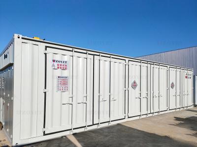 China UV Resistant Outdoor Gas Cylinder Storage Container with Double-Layer Insulation and Customizable Capacity for sale