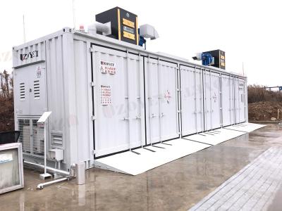 China 20ft High-Security Outdoor Battery Charging Container with Fire Smoke Detection and Customized Features for sale