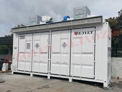 China Fireproof Climate Controlled Battery Storage Container Customizable For Enhanced Safety for sale