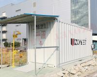 China Customizable Fireproof Battery Storage Container With HVAC Climate Control System for sale