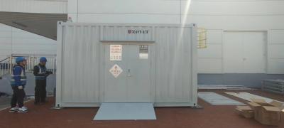 China Customized Capacity Weather Resistant Safety Certified Outdoor Gas Cylinder Storage Container for Industrial Use for sale