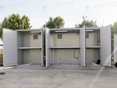 China Customized 20ft 40ft Self Portable Storage Units For Hazardous Goods 5.5 Pounds for sale