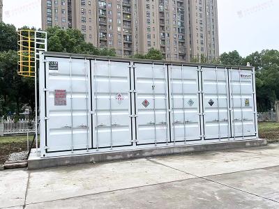 China Factory's Latest 20ft Corten Steel Shipping Container Dangerous Goods Storage for Chemicals for sale