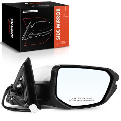 China Front Passenger White Power Heated Mirror with Turn Signal for Honda Civic 16-21 for sale