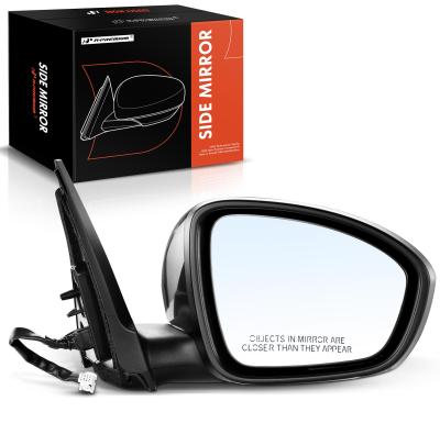 China Front Passenger Black Power Mirror with 3-Pin for Nissan Sentra 2020-2022 for sale