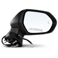 China Front Passenger White Power Heated Mirror with 7-Pin for Toyota Camry 2018-2022 for sale