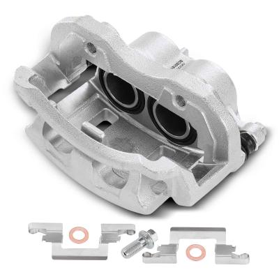China Front Driver Disc Brake Caliper with Bracket for Nissan Pathfinder 96-97 INFINITI for sale
