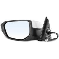 China Front Driver White Power Mirror with 3-Pins for Honda Civic 2016-2021 1.5L 2.0L for sale