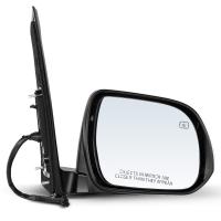 China Front Passenger White Power Heated Mirror for Toyota Sienna 2011-2017 for sale