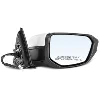 China Front Passenger White Power Mirror with 3-Pin for Honda Civic 2016-2021 for sale