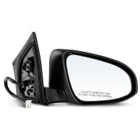 China Front Passenger White Power Heated Mirror for Toyota Corolla 2014-2019 for sale