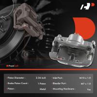 China Front Driver Brake Caliper with Bracket for Nissan Rogue 2014-2018 2-Rows Seats for sale