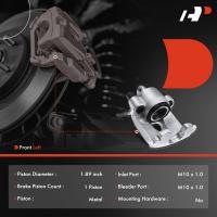 China Front Driver Brake Caliper for VW Derby 95-09 Golf Jetta Seat Cordoba 01-02 for sale