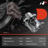 China Front Driver Brake Caliper for Audi A1 Volkwagen Beetle Golf Jetta Seat for sale