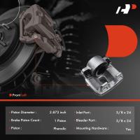China Front Driver Brake Caliper for Ford E-150 Econoline Club Wagon 94-02 F-150 for sale