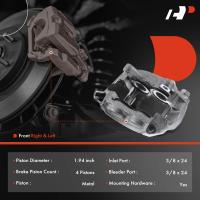 China 2x Front Brake Caliper for Ford Custom 500 Lincoln Mercury 1965-1967 for sale