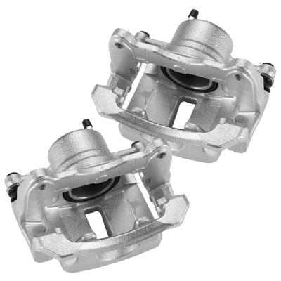 China 2x Front Brake Caliper with Bracket for Toyota Corolla Matrix Pontiac Vibe 03-08 for sale