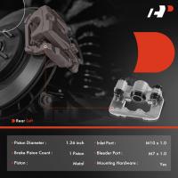 China Rear Driver Brake Caliper for Toyota RAV4 2004 2005 2.4L Sport Utility for sale