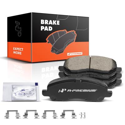 China 4pcs Front Driver & Passenger Ceramic Brake Pads  for Chrysler 200 Sebring Jeep Compass Dodge Mitsubishi for sale