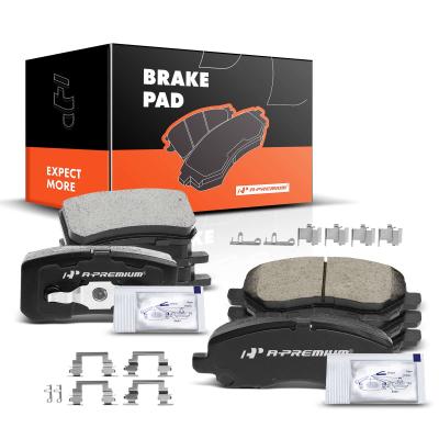 China 8pcs Front & Rear Ceramic Brake Pads  for Chrysler 200 Jeep Compass Patriot Lancer for sale