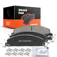 China 4pcs Rear Driver & Passenger Ceramic Brake Pads with Sensor for Dodge Ram 2500 3500 2009 2010 Ram 2500 11-18 1500 for sale