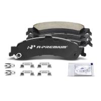 China 4pcs Rear Driver & Passenger Ceramic Brake Pads with Sensor for Chevrolet Silverado 1500 GMC Sierra 1500 Cadillac for sale