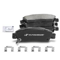 China 4pcs Rear Driver & Passenger Ceramic Brake Pads with Sensor for Chevrolet Traverse GMC Envoy Buick Rainier Saab Olds for sale