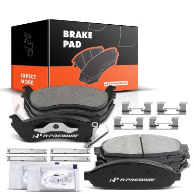 China 8pcs Front & Rear Ceramic Brake Pads  for Ford Crown Victoria Lincoln Town Car Mercury for sale