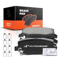 China 4pcs Rear Driver & Passenger Ceramic Brake Pads with Sensor for Dodge Nitro 2007-2011 Jeep Liberty 08-12 Wrangler JK for sale