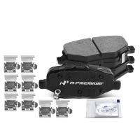 China 4pcs Rear Driver & Passenger Ceramic Brake Pads with Sensor for Ford Explorer Taurus 2013-2019 Lincoln MKS 13-16 MKT for sale
