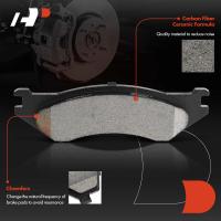 China 4pcs Front Driver & Passenger Ceramic Brake Pads  for Dodge Ram 1500 Durango 2003-2006 Ram 1500 Van 4WD for sale