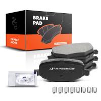 China 4pcs Rear Driver & Passenger Ceramic Brake Pads  for Ford Explorer 11-19 Flex 09-19 Lincoln MKT 10-19 MKS for sale