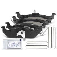 China 4pcs Rear Driver & Passenger Ceramic Brake Pads with Sensor for Ford F-150 2004-2011 Lincoln Mark LT 2006 2007 2008 for sale