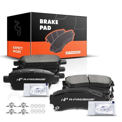 China 8pcs Front & Rear Ceramic Brake Pads  for Ford Fusion Mazda Lincoln MKZ Mercury Milan for sale