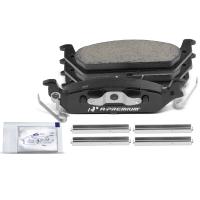 China 4pcs Rear Driver & Passenger Ceramic Brake Pads with Sensor for Dodge Dakota 2003-2004 3.7L 4.7L 3.9L 5.9L for sale